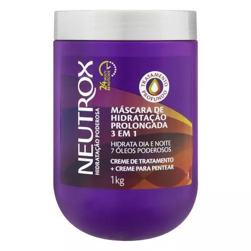 Kit Neutrox 2 Máscaras de Hidratação 24 Multibenefícios - Shampoo ...