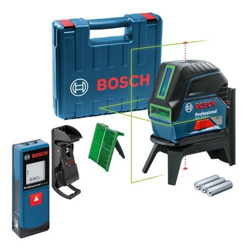 Kit Nível Laser Verde Bosch Gcl 2 15 G 15m E Trena Glm 20 - Nível a Laser - Magazine Luiza