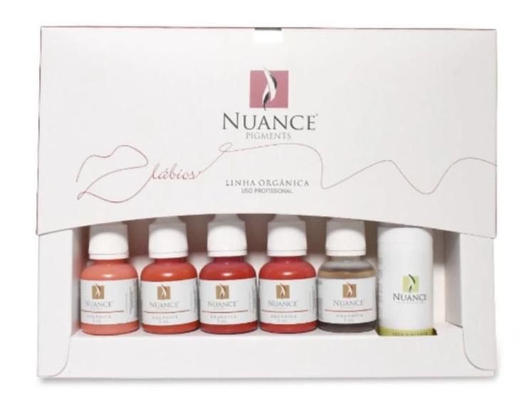 Kit Nuance Essential Lábios Orgânico - 5 Ml - Lápis e Delineador Labial ...