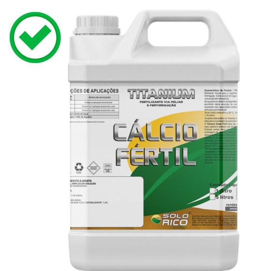 Kit Nutriente 5L Morango E Tomate Calcio Fertil Hidroponia - Solo Rico - Cálcio - Magazine Luiza