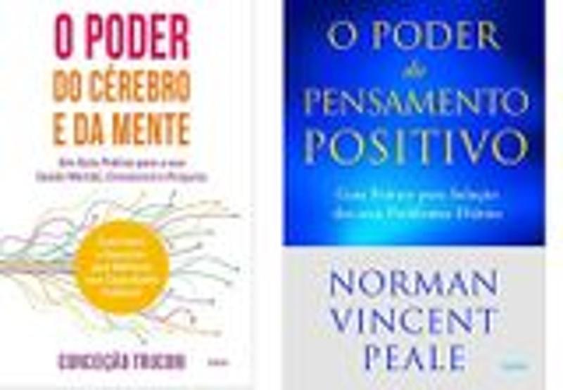 kit O Poder do Cerebro e da Mente/O Poder do Pensamento Positivo - Kit de Livros - Magazine Luiza