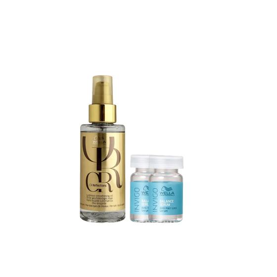 Kit Oil Reflections 100ml e 2 Ampolas Balance - Wella - Wella ...