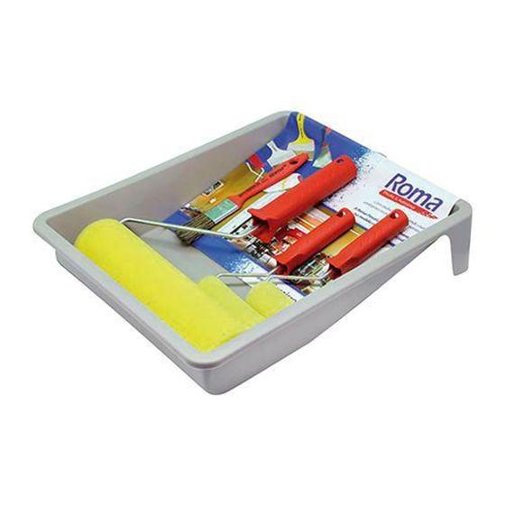 KIT P/PINTURA ROMA FLEX 670-02 Com 6PCS - Kit de Pintura Infantil ...