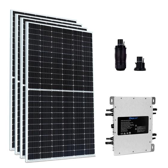 Kit painel solar + microinversor - Deye - Aquecedor de Água e ...