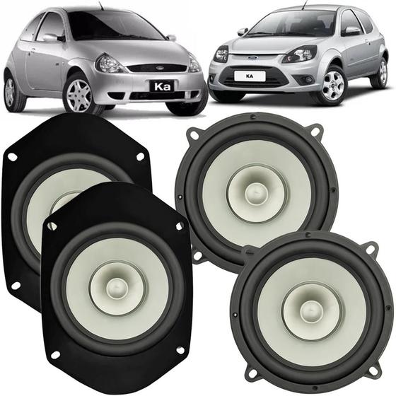 KIT PAR FALANTE 5x7 CINZA FULL + 5 POL FULL RANGE CINZA - ORION ...