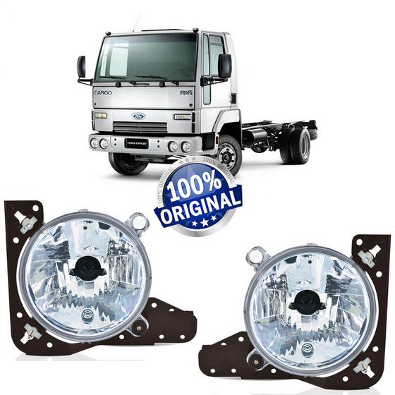 KIT PAR Farol Caminhão Ford Cargo 816s 2014 2015 2016 2017 2018 - IAM ...