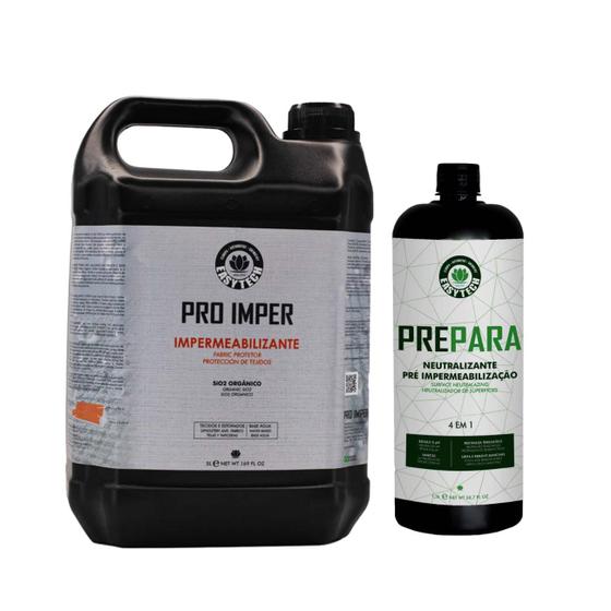 Kit para Impermeabilização de Tecidos Easyetch Pro imper 5L + Prepara ...