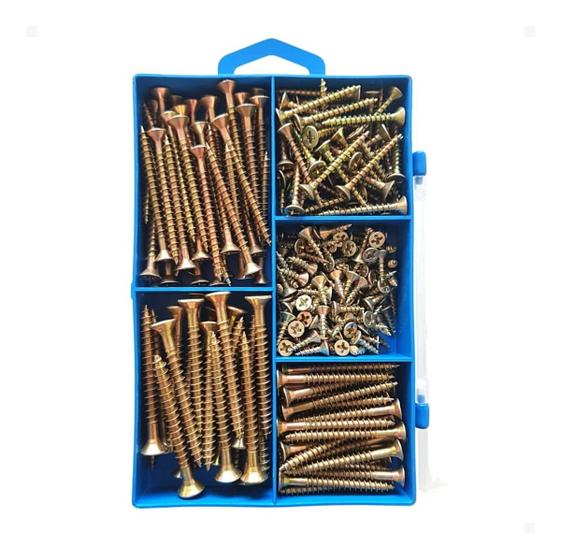 Kit Parafusos Philips E Buchas Com Cx Organizadora 350 Pçs - New Fix ...