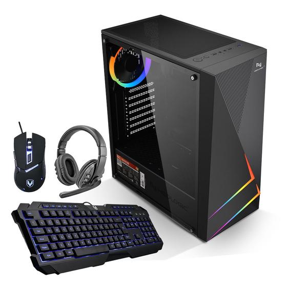 Kit - pc gamer neologic nli83572 intel i3 10100f 8gb (gt 1030) ssd ...