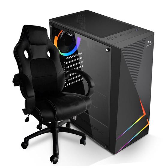 Kit - pc gamer neologic nli83580 intel i3 10100f 8gb (gt 1030) ssd ...