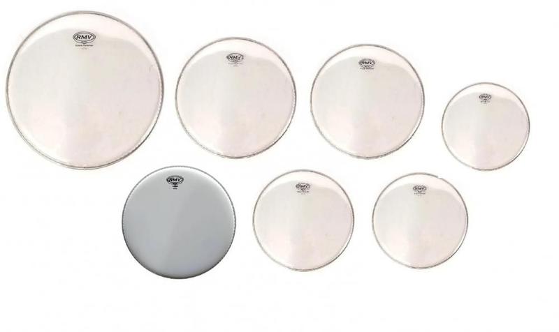 Kit Peles Rmv Double Clear 08/10/12/14/16/22/14 cx Classic Performer - Evans - Pele para Bateria ...