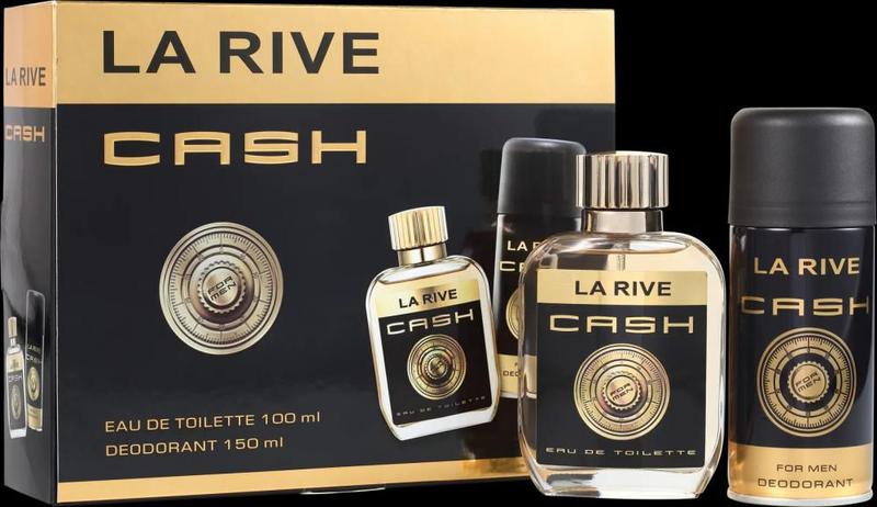 Kit perfume masculino la rive cash eau de parfum 90ml +desodorante ...