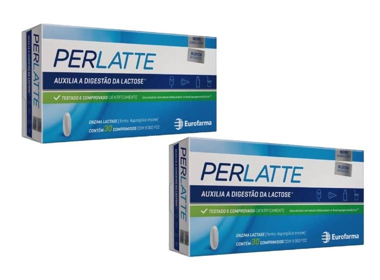 Kit Perlatte 9.000FCC Com 2 Caixas De 30 Comprimidos Cada - EUROFARMA ...