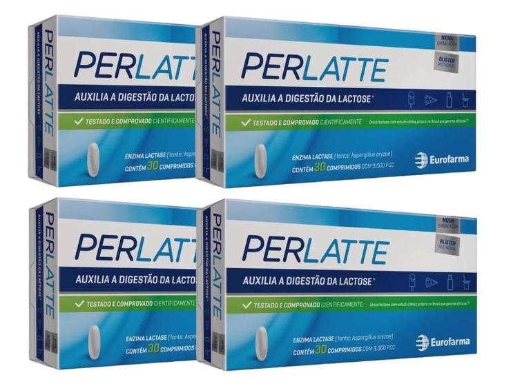 Kit Perlatte 9.000FCC Com 4 Caixas De 30 Comprimidos Cada - EUROFARMA ...