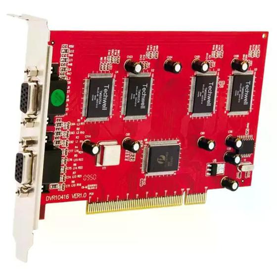 Kit Placa Dvr Seykon Pci Sk-8416 16 Canais - Gravador de Vídeo / DVR ...