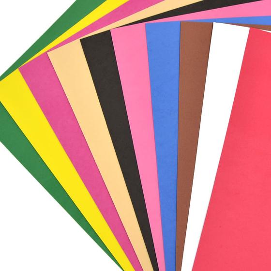 Kit Placas de EVA Make + Cores 40 x 60cm - 10 Placas - Folha e Placa de ...