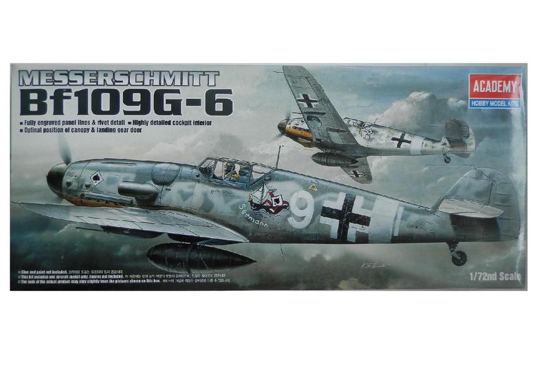 Kit Plástico Avião Messerschmitt Bf109G-6 1/72 - Academy - Aviões e Helicópteros de Brinquedo ...
