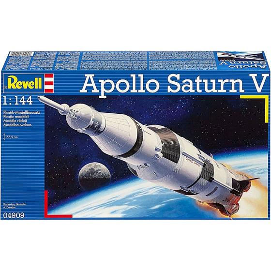 Kit Plástico Foguete Apollo Saturn V 1/144 - Revell - Aviões e ...