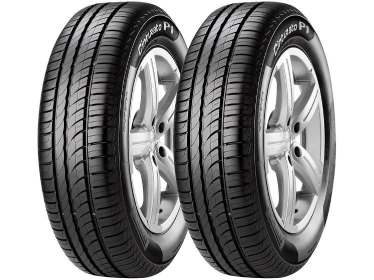 Kit Pneu Aro 14” Pirelli 185/65R14 86T - Cinturato P1 2 Unidades - Pneu de Carro - Magazine Luiza
