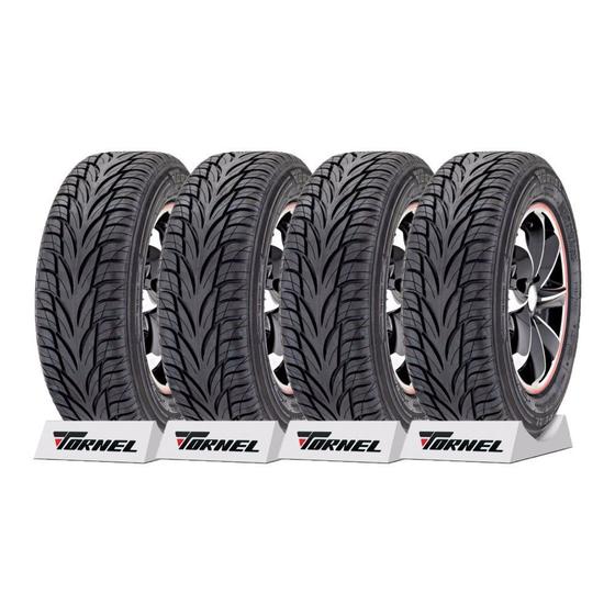 Kit Pneu Tornel Aro 14 185/65R14 Real 85H 4 Un - Pneu para Carro - Magazine Luiza