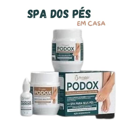 Kit podox podologia profissional para os pes- rachadura ressecamento ...
