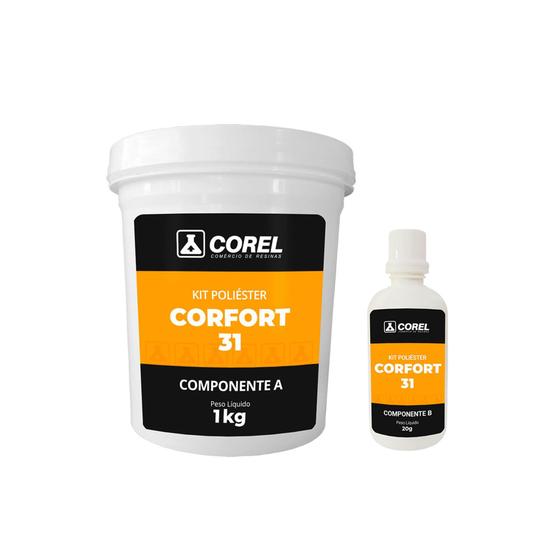 Kit Poliéster de Laminação - Corel Resinas - Manta para Sublimação ...