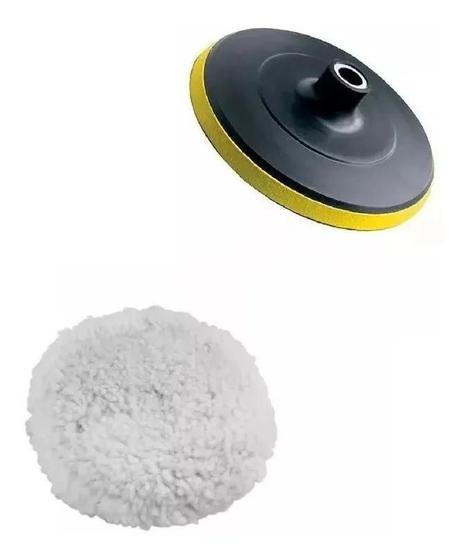 Kit Polimento Para Esmerilhadeira Disco Boina Lã 5 Pro - Mister - Boina ...