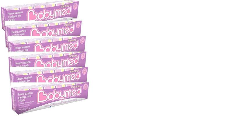 Kit pomada babymed 6unidades Menina - Cimed - Creme/ Pomada para ...