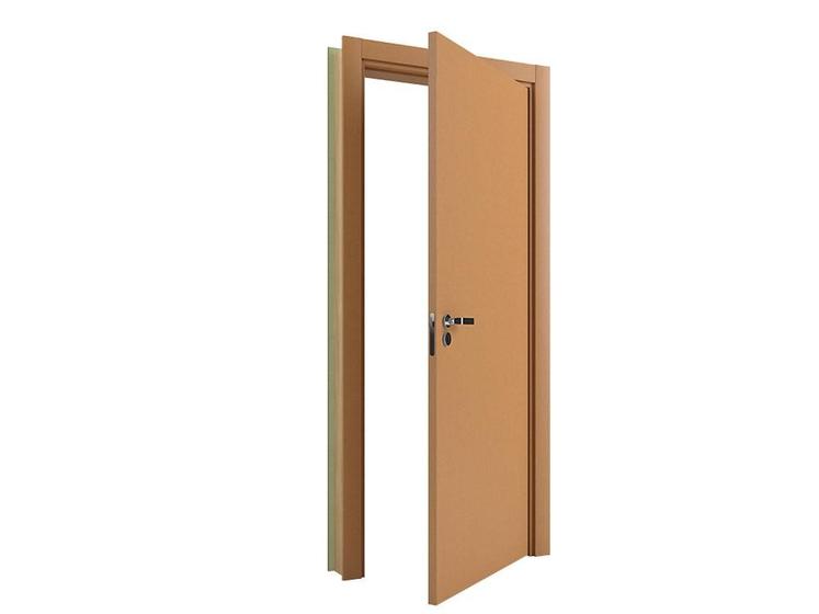 Kit Porta Lisa Montada Solida Batente 7 5 Feijó Acabada 62 Esquerda ...