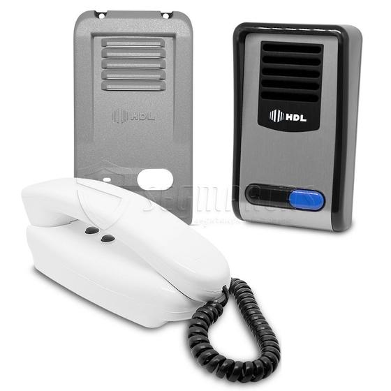 Kit Porteiro Eletrônico Residencial F8s NTL Com Protetor Hbox Hdl ...