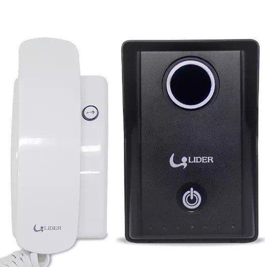 Kit Porteiro Eletrônico Residencial LR 580 Smart Alimentação Externa ...