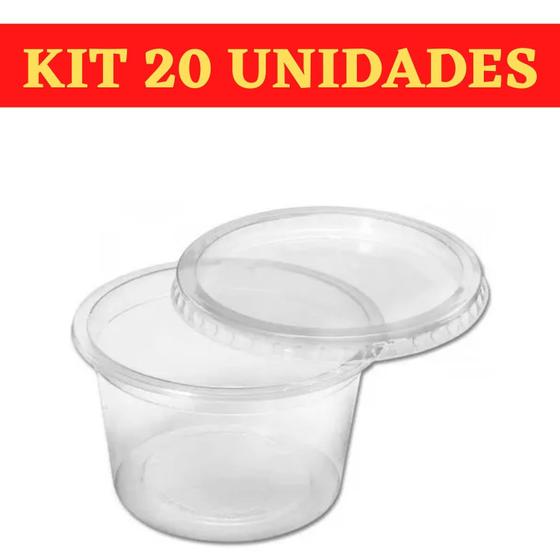Kit Pote Descartável Bolo De Pote E Doces 145ml - 20 Unid - Trik Trik ...