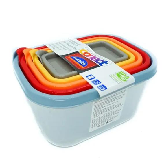 kit pote tupperware 5 oçs Plasutil - Pote - Magazine Luiza