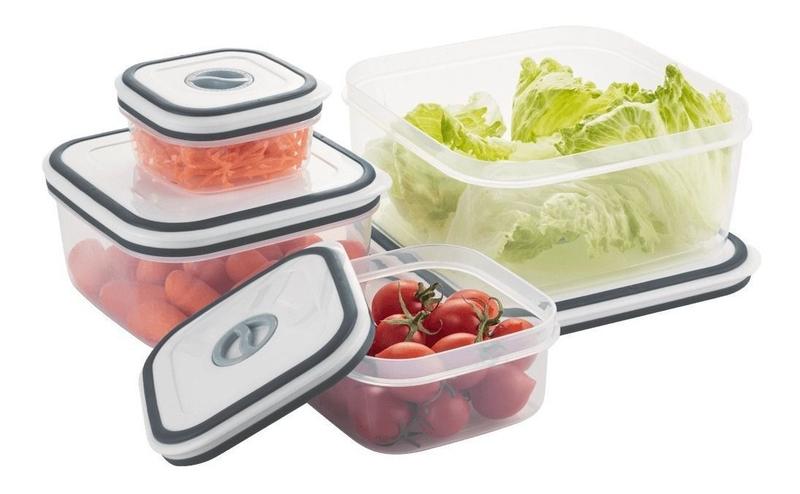 Kit Potes Herméticos Com Tampa 4 Unidades - Electrolux - ELETROLUX ...