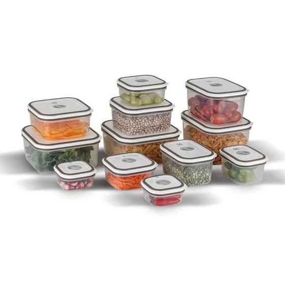 Kit Potes Herméticos Electrolux 12 Unidades - Pote - Magazine Luiza