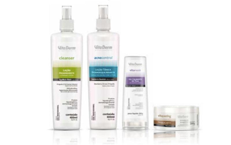 Kit Pré e Pós Depilação e Prevenção de Foliculite - Vita Derm - Kit ...