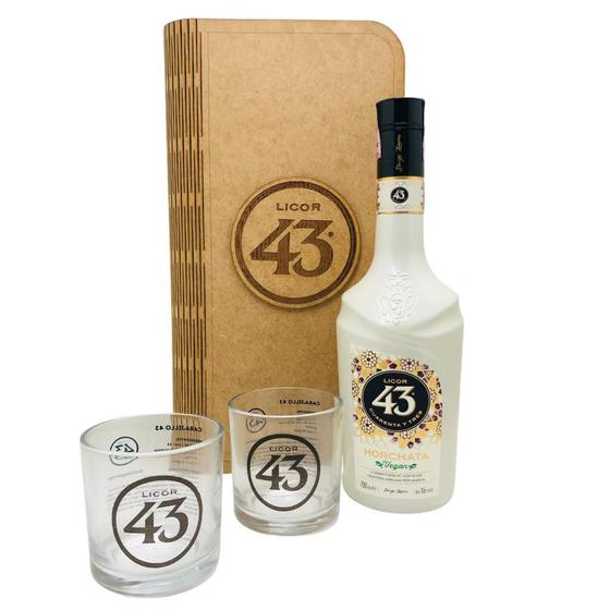 Kit Presente Licor 43 Horchata 700Ml + Copo - Licor - Magazine Luiza