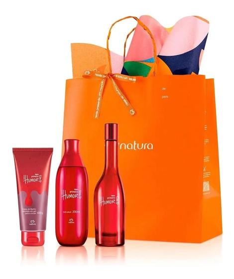 Kit Presente Natura Meu Primeiro Humor - Kit de Perfume - Magazine Luiza