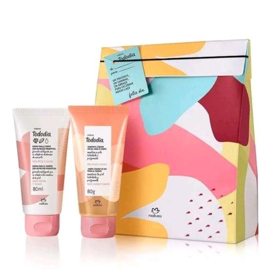 Kit presente Todo Dia Noz Pecã e Cacau com Caixa presenteavel - Sabonete - Magazine Luiza