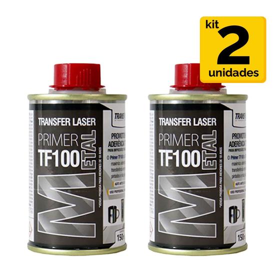 KIT Primer Promotor de Aderência para Metal TF100 150ML - 2 unidades ...