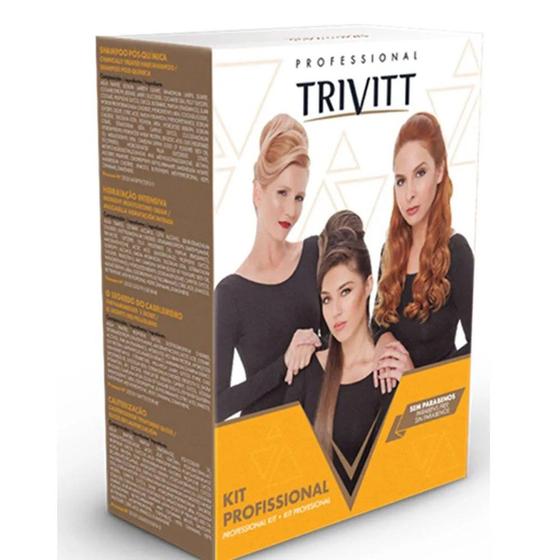 Kit Profissional completo Trivitt com 4 Produtos - (Segredo do ...