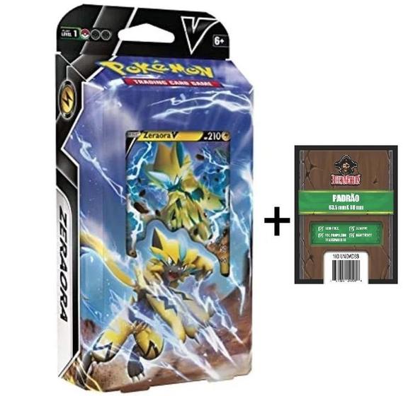 Kit Profissional Deck Pokémon 60 Cards + 100 Shields Lacrado - Copag ...
