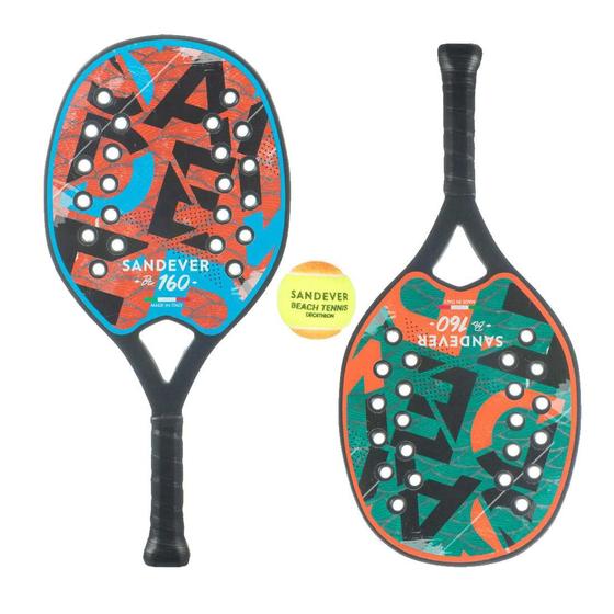 Kit Raquete de Beach Tennis em Plástico Sandever BTR 160 - IGUASPORT ...