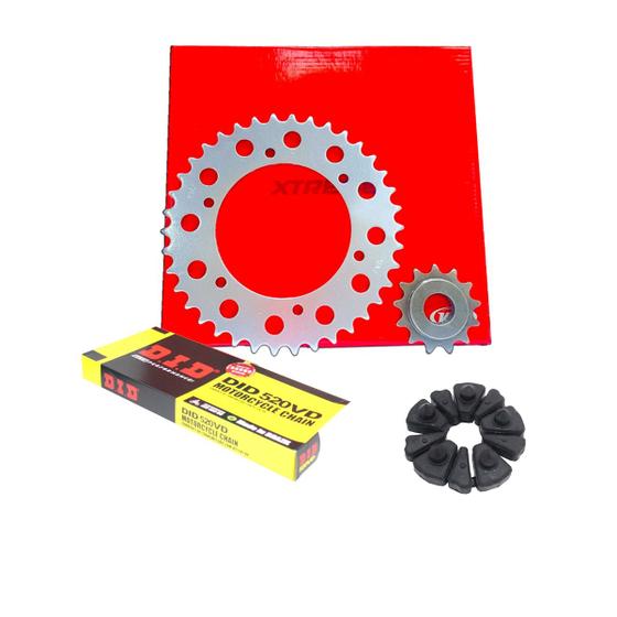 Kit Relação C/ Retentor Ys Fazer 250 05-17 Vaz + Did + Coxim - Vaz ...