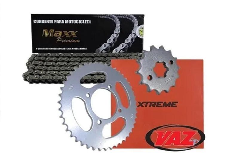 Kit Relação Vaz Com Corrente Max Cg Titan Fan Cargo 150 - Kit Relação ...