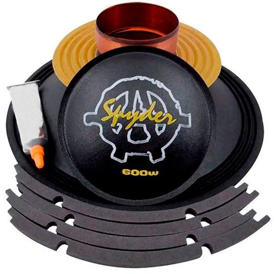 Kit Reparo de Alto Falante 12" Kaos 600W RMS 8 Ohms Original - SPYDER ...