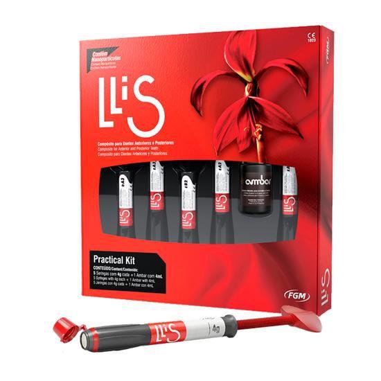 Kit Resina Llis 5 Cores + Ambar 4mL - FGM - Equipamentos / Instrumentos para Ortodontia ...