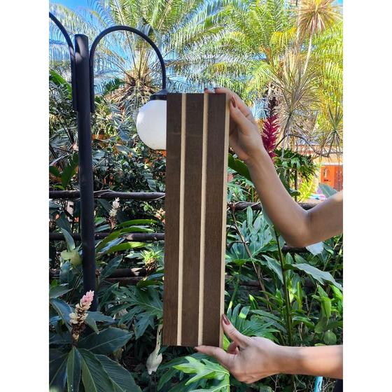 Kit Revestimento Painel De Parede Ripado MDF 50x11 Decorativo Moderno ...