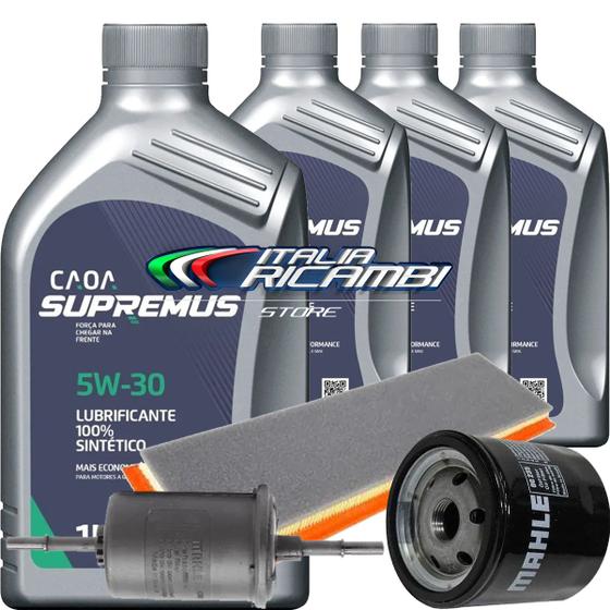 Kit Revisao Troca De Oleo 5w30 E Filtros - Ford Fiesta Ka Ecosport Motor Zetec Rocam 8V - Filtro ...