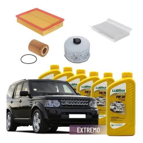 Kit Revisão Troca Óleo E Filtros Discovery 4 e Range Rover Sport 3.0 V6 ...